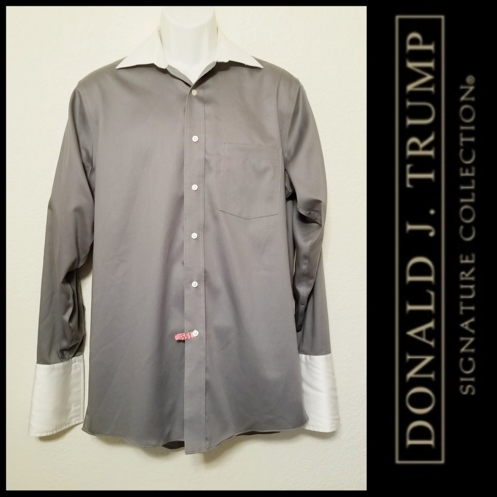 Donald Trump Signature Collections Button Down - Gem